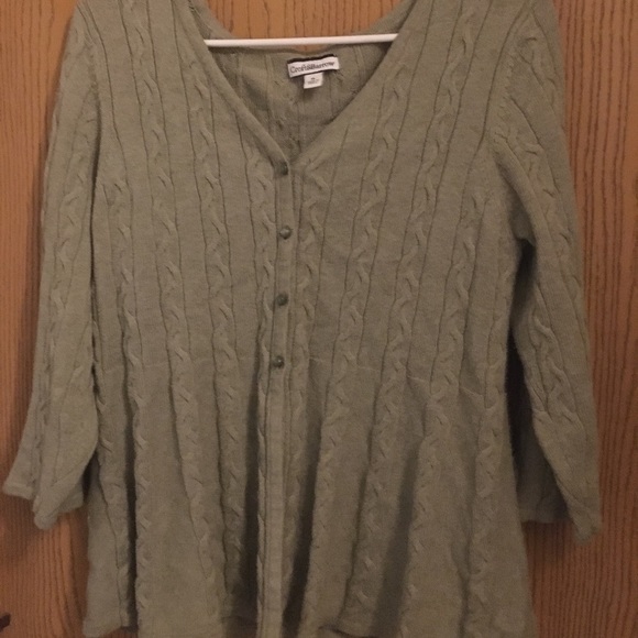 croft & barrow | Tops | Croft Barrow Womens Green Knit Top Xl | Poshmark